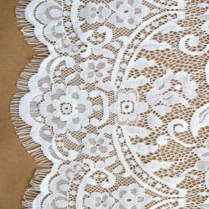 S12 Vintage Cream Wide Corded Lace, 61cmw X 154cml – per Piece - Etsy