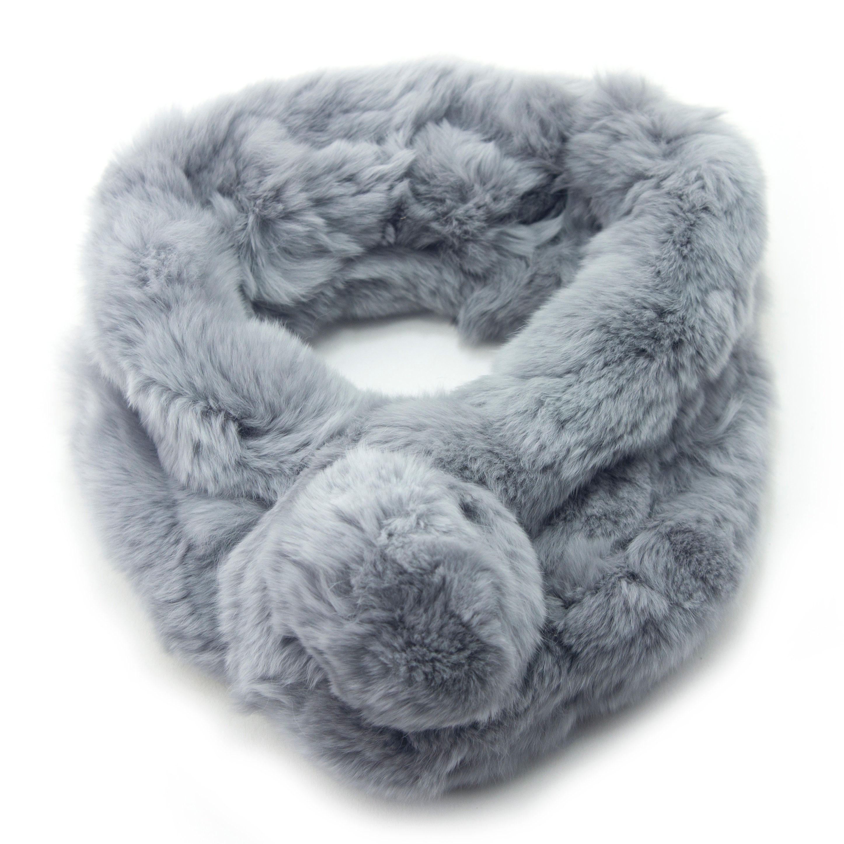 Luxurious Soft Rabbit Fur Scarf 65cml - Etsy