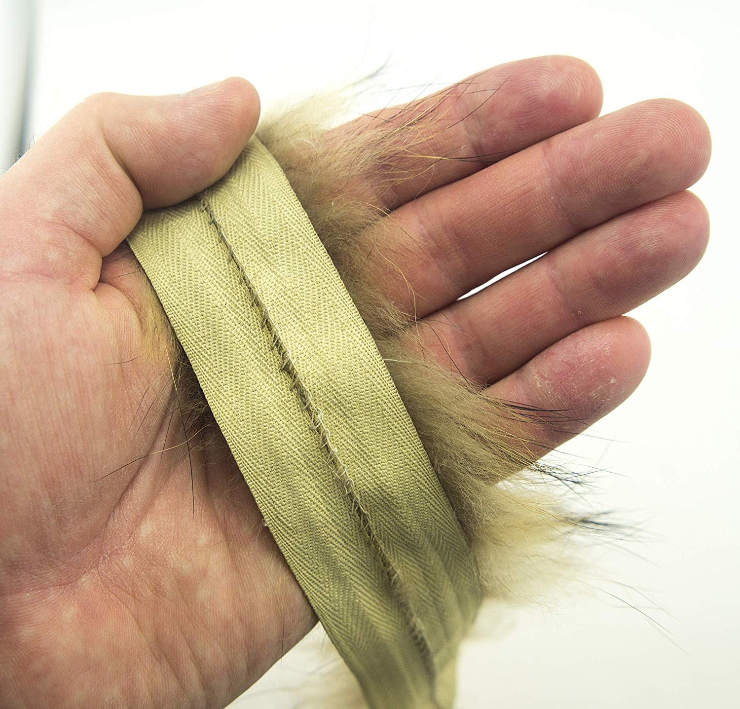 Set of 2 Fox Fur Piping Mixed Brown Trims for Garment Edging - Etsy