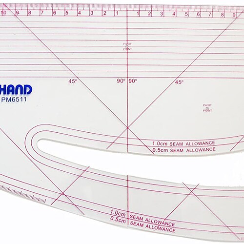 HAND ® Pattern Marking Ruler Flexible Non Removable Inner - Etsy UK