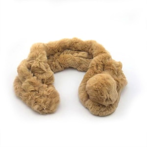 Luxurious Soft Rabbit Fur Scarf 65cml - Etsy