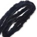 Thin Black Mink Fur Piping Trim for Garment Edging, Coats, Hoods ...