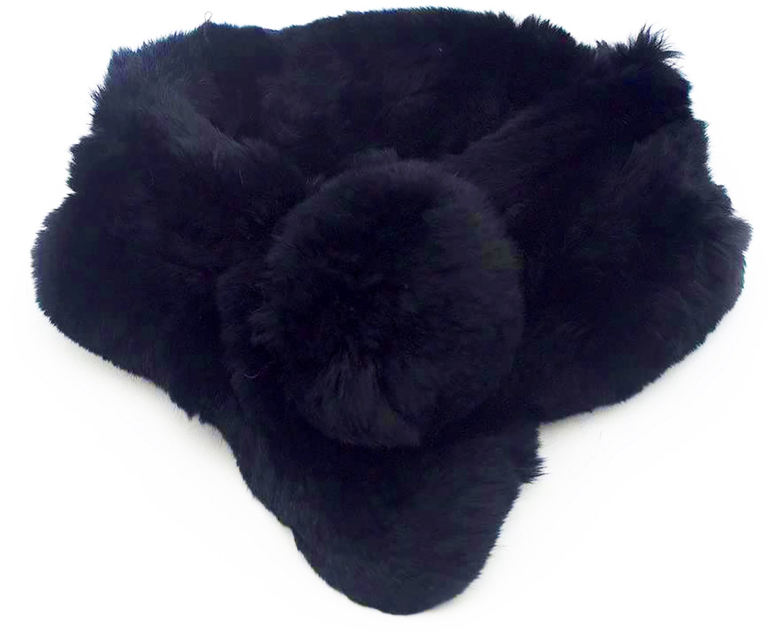 Luxurious Soft Rabbit Fur Scarf 65cml | Etsy