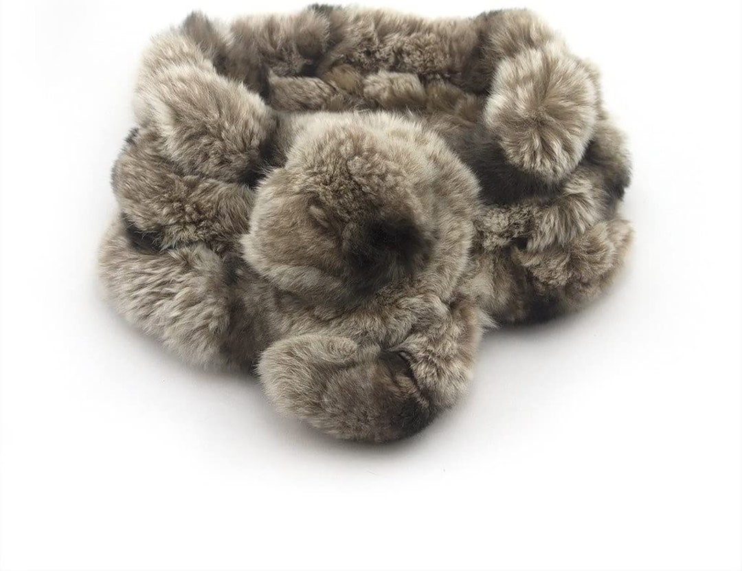 Luxurious Soft Rabbit Fur Scarf 65cml - Etsy