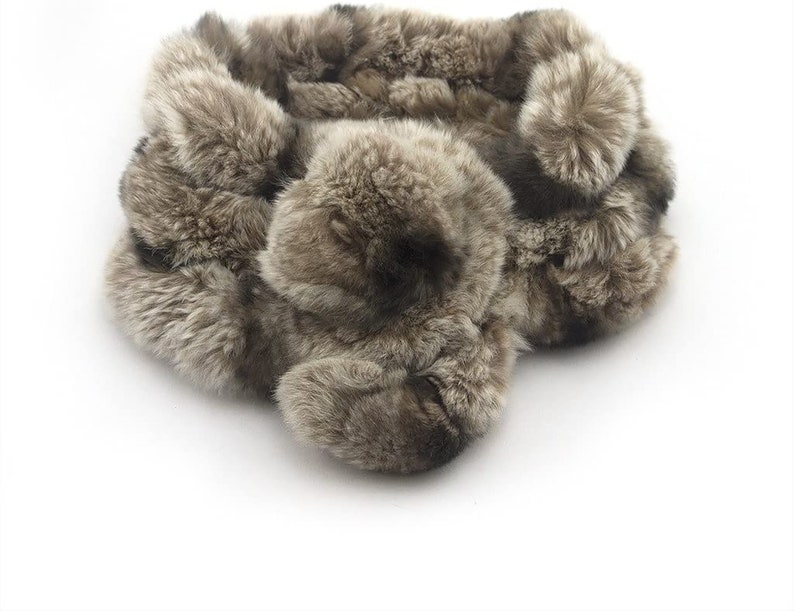 Luxurious Soft Rabbit Fur Scarf 65cml - Etsy
