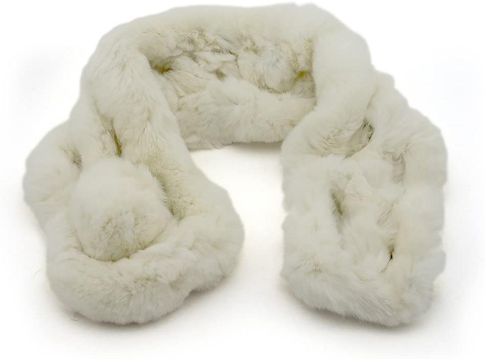 Luxurious Soft Rabbit Fur Scarf 65cml | Etsy