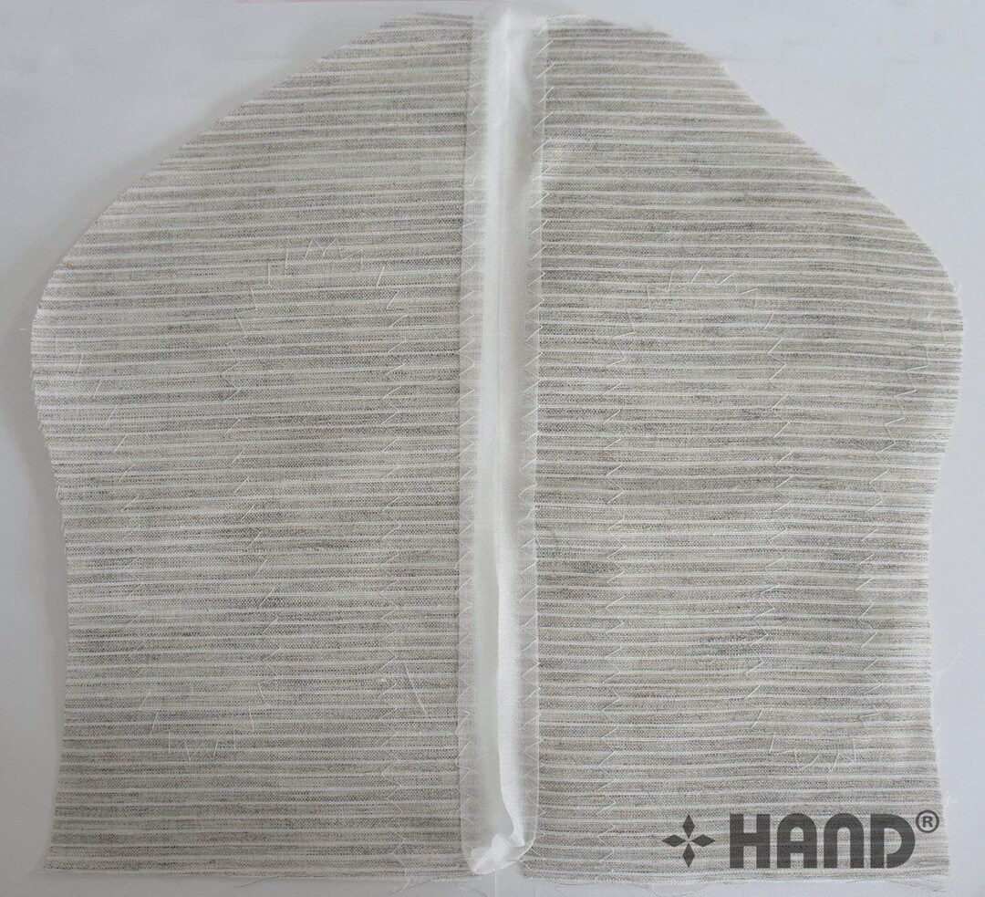 4 Pairs of Tailor Chest Canvas- Ready Made Chest Canvas Pads 17"x 9 ...