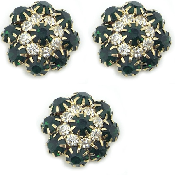 Crystal Buttons - Etsy