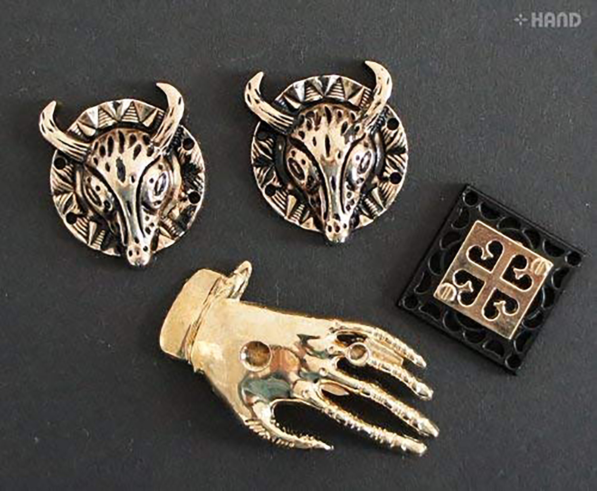 A16 Metal Gold Tone DIY Accessories Making Embellishements - Etsy