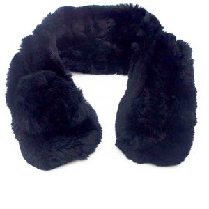 Luxurious Soft Rabbit Fur Scarf 65cml - Etsy