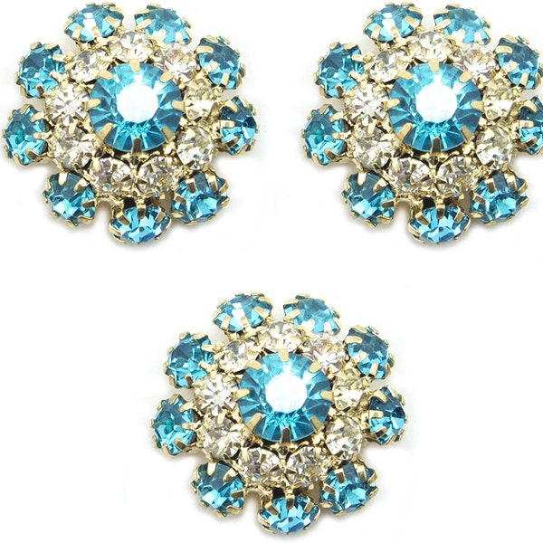 Blue Glass Buttons - Etsy