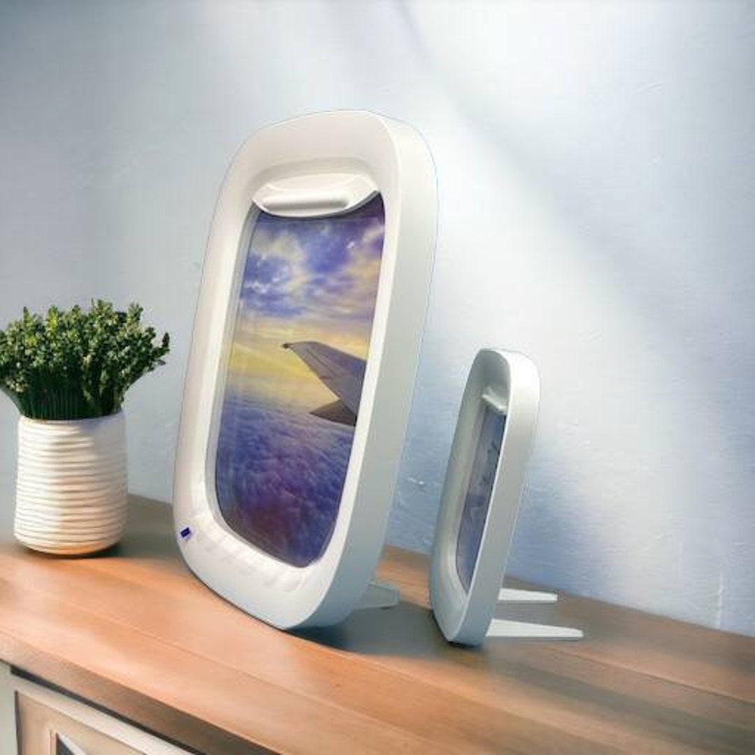 Photo Frame in the Form of A Porthole, Airplane Porthole, Airplane ...