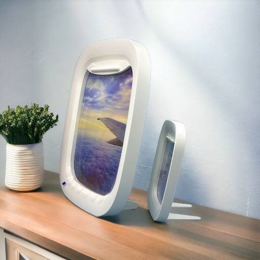 Photo Frame in the Form of A Porthole, Airplane Porthole, Airplane ...
