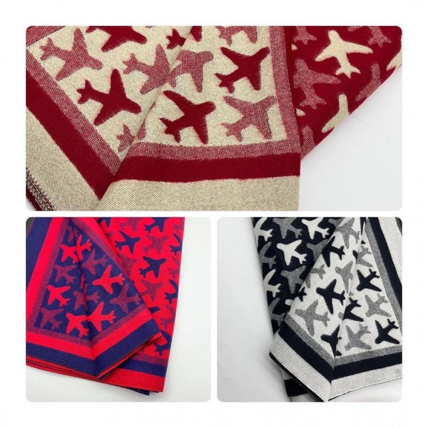 Airplane Scarf - Etsy