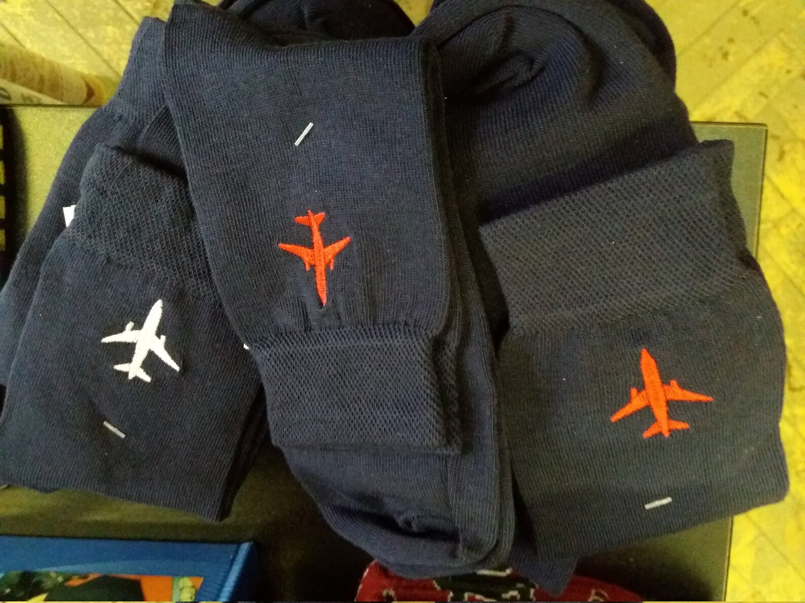 Socks for flight attendants Socks for pilot Gift for | Etsy