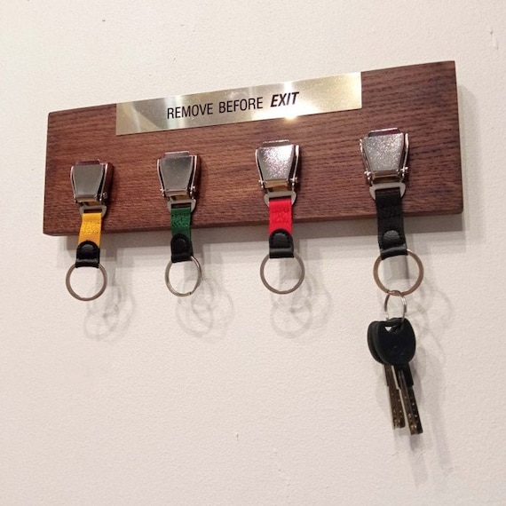Key Rack Remove Before Exit Key Holder for Wall Key Hook - Etsy