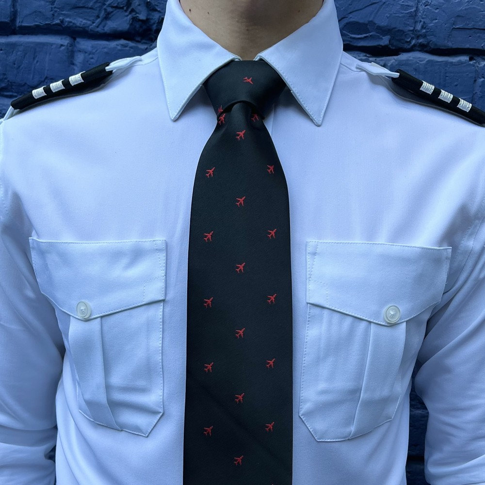 Tie With Airplanes. Tie for Pilots. Gift for Captain. - Etsy