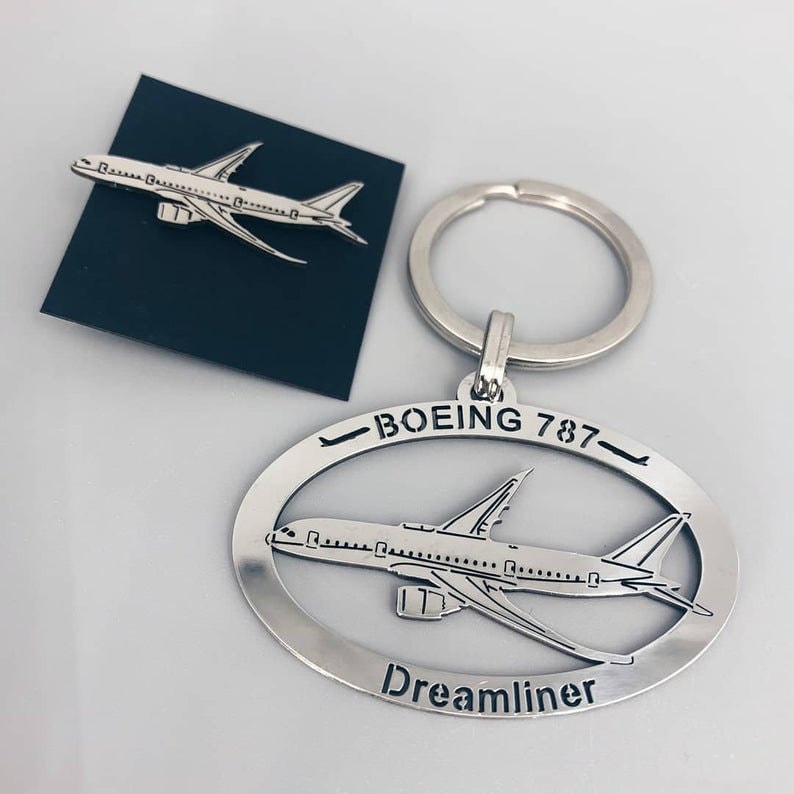 Metal Keychain With Airplanes, Airbus 380, Airbus 320, Airbus 321 Neo ...