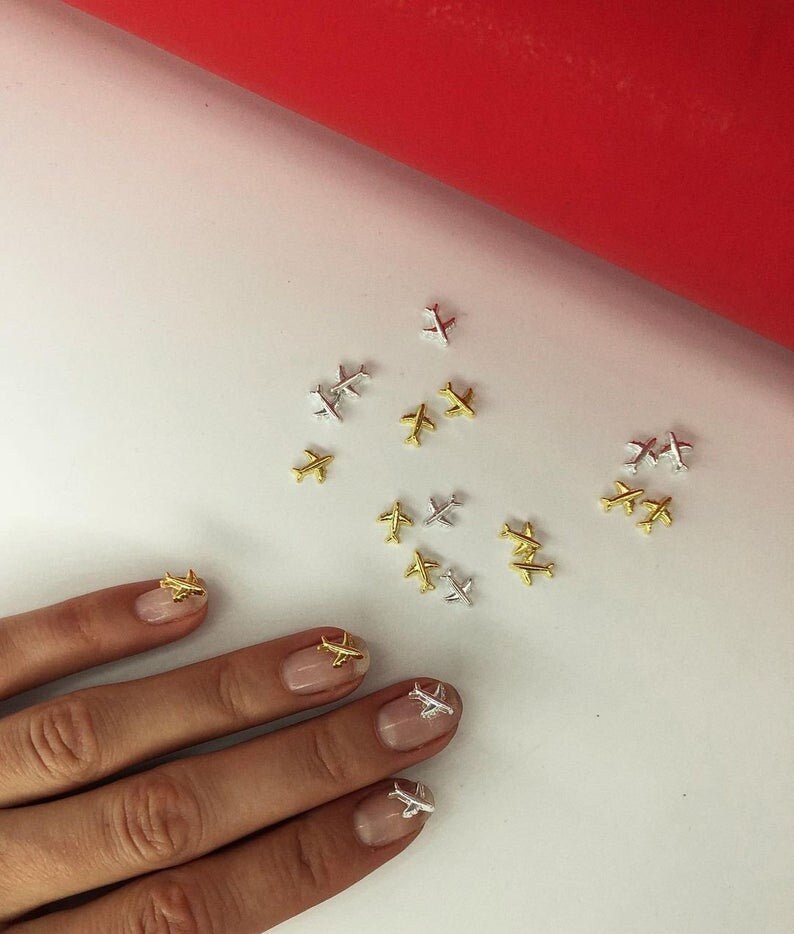 Stickers for Nails Plane. Nail Decals. Nail Tattoos. Nail - Etsy