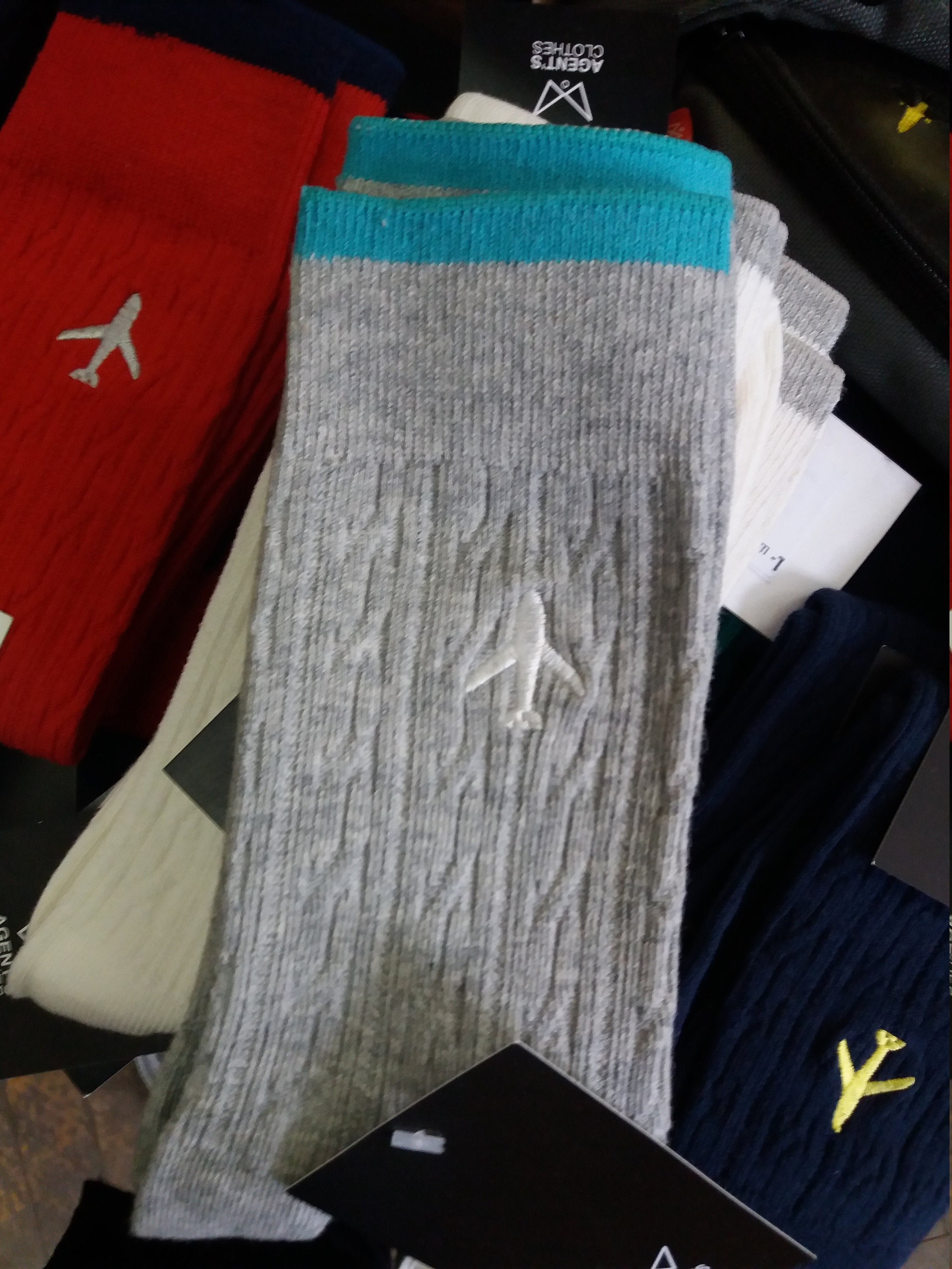 Socks for Flight Attendants Socks for Pilot Gift for | Etsy