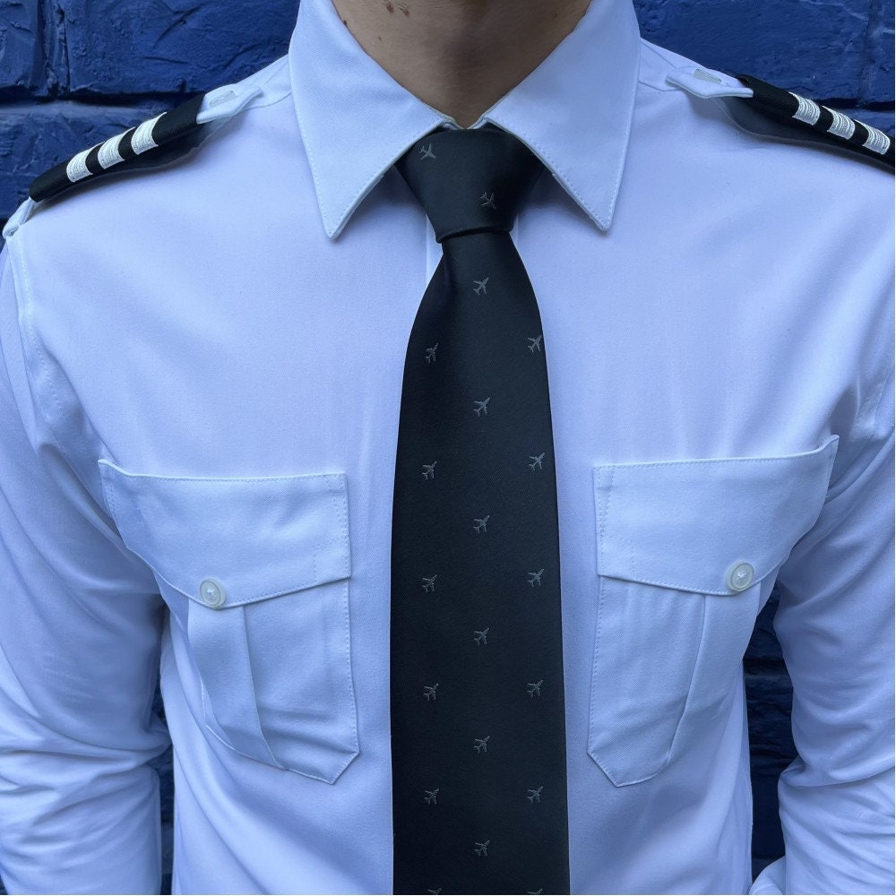 Tie With Airplanes. Tie for Pilots. Gift for Captain. - Etsy