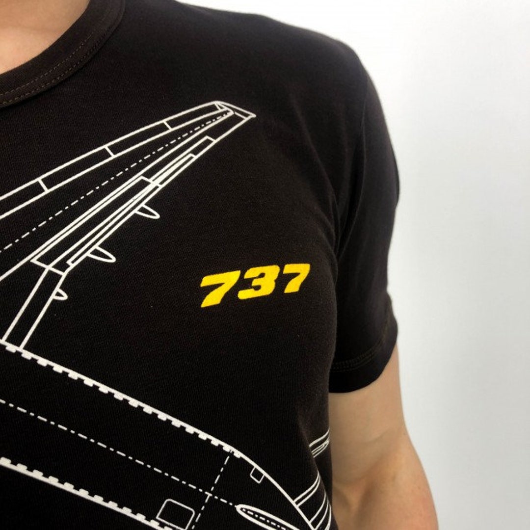Boeing 737, Boeing T-shirt, Aviation Gift, Plane Shirt, Airplane T ...