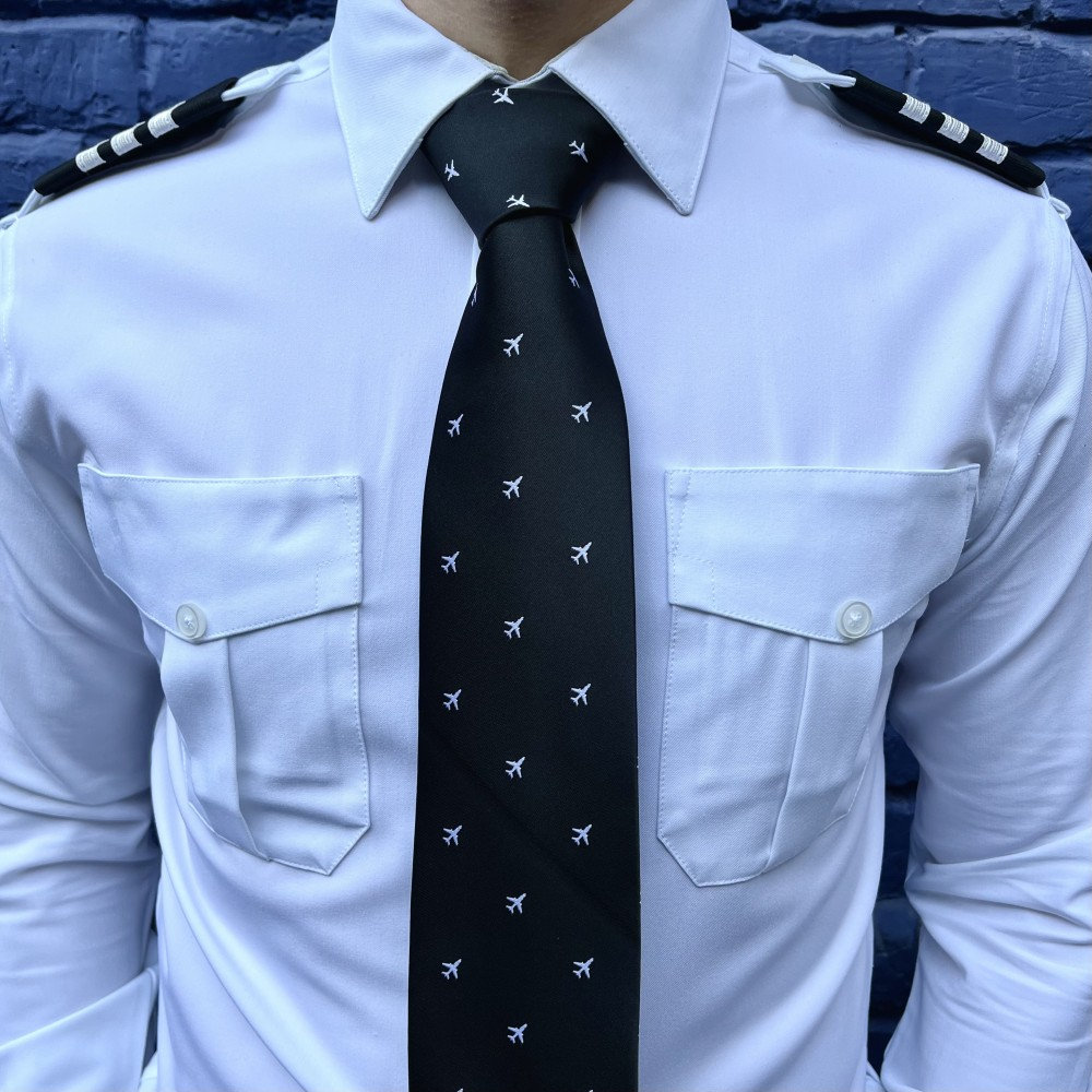 Tie With Airplanes. Tie for Pilots. Gift for Captain. - Etsy