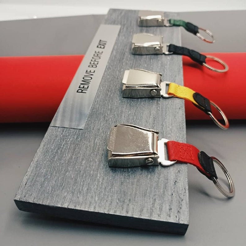 Key Rack Remove Before Exit Key Holder for Wall Key Hook - Etsy