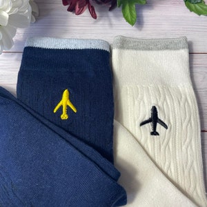 Socks for Flight Attendants, Socks for Pilot, Gift for Stewardess ...