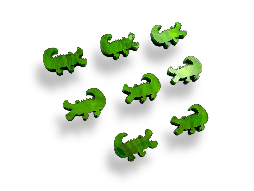 Gator Full Body (new Design!) (shown in Green Ripple) Laser Cut ...