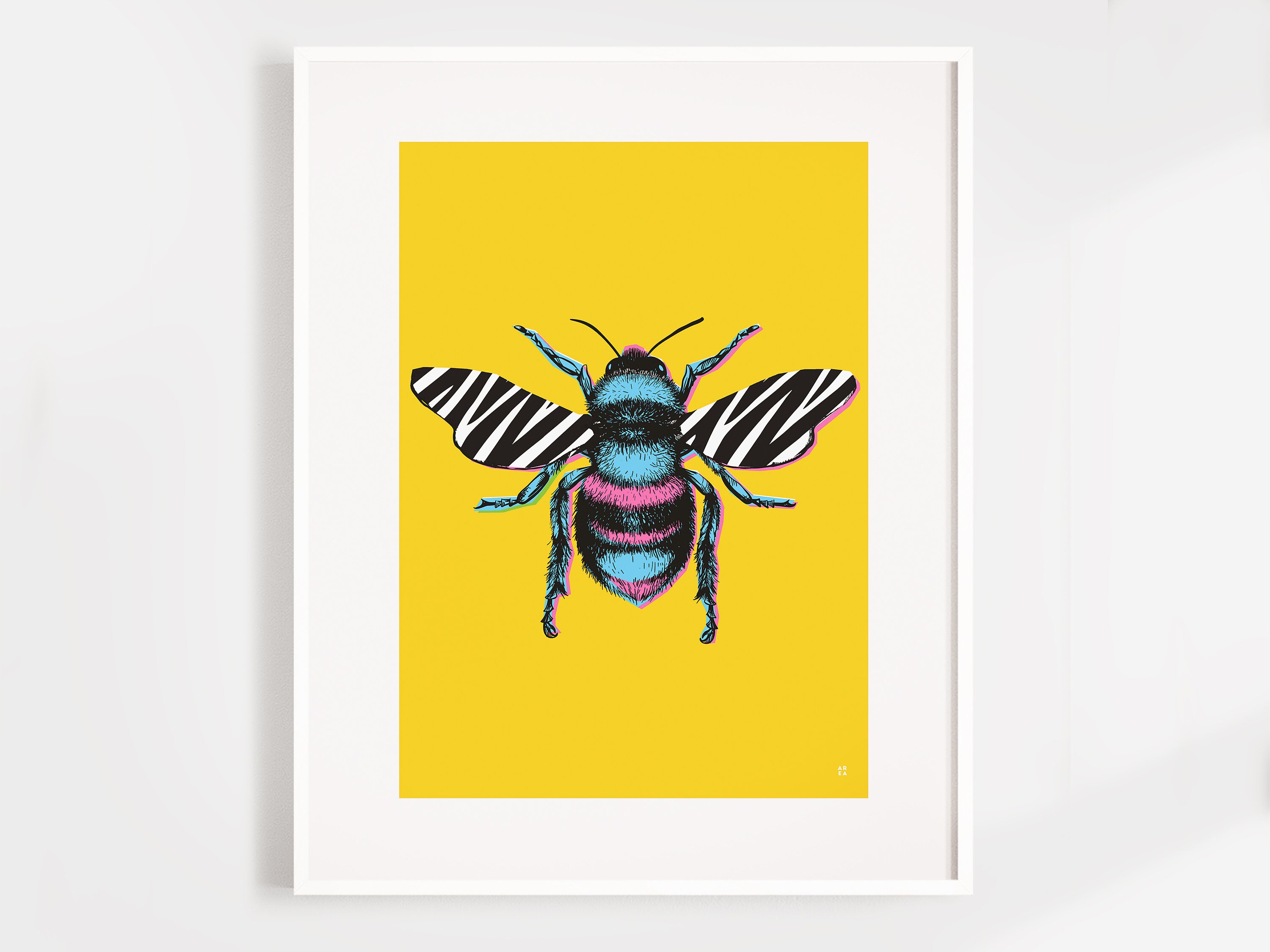 Bee Print Zebra - Etsy