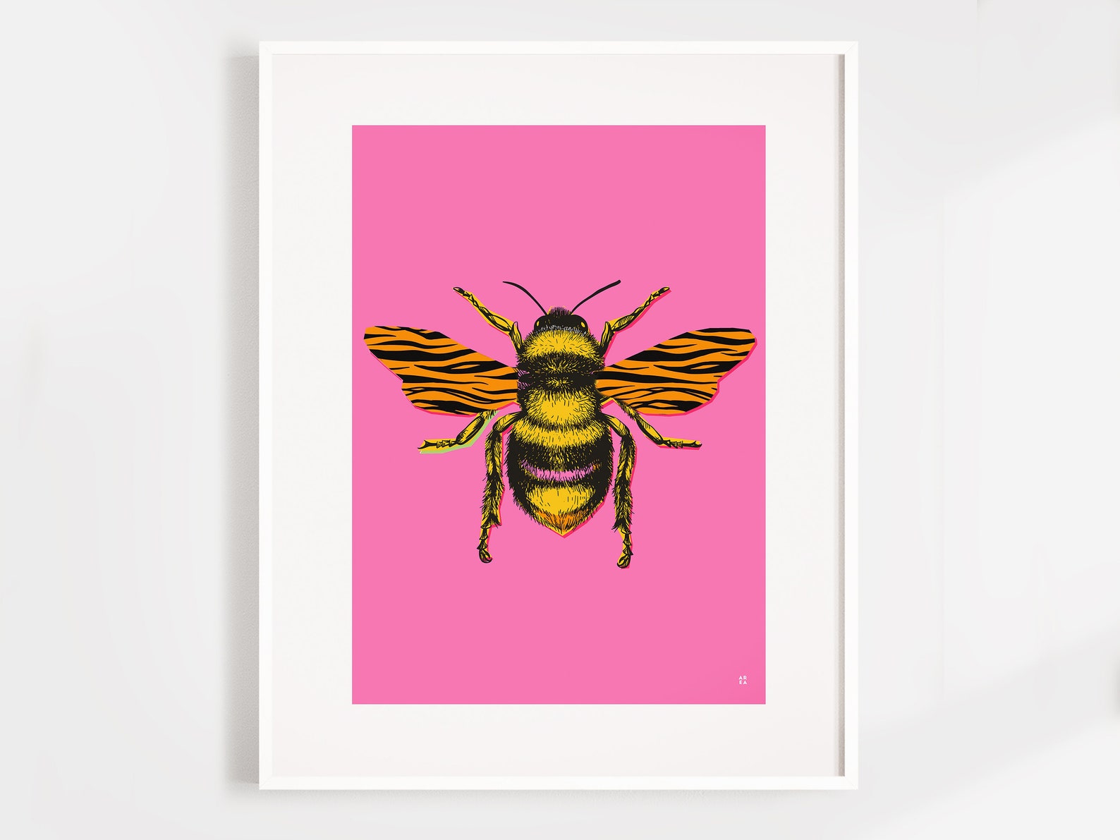 Bee Print Tiger - Etsy
