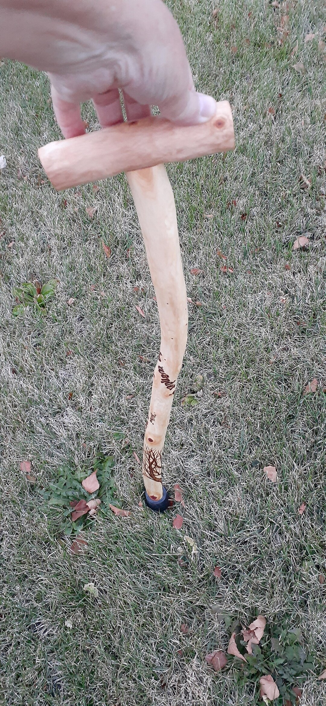 Introducing Bilbo - Born of Red Cedar (shaft) and Birch (handle). A ...