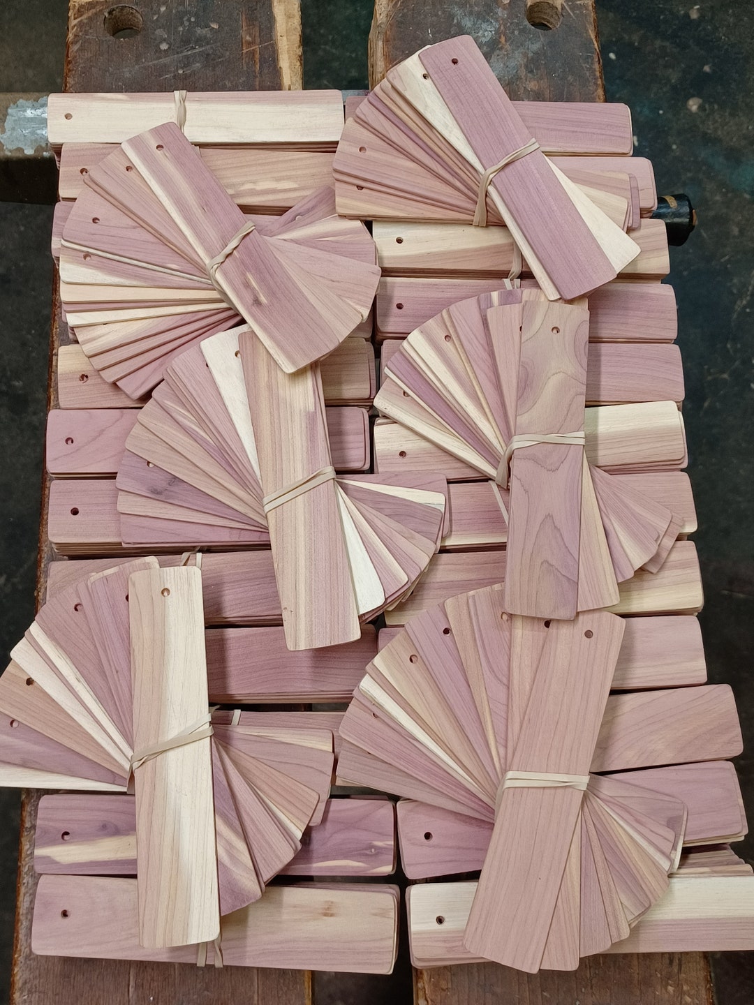 One Dozen Premium Cedar Bookmark Blanks 5-1/2 X 1-1/8 X .065.080 Thick ...