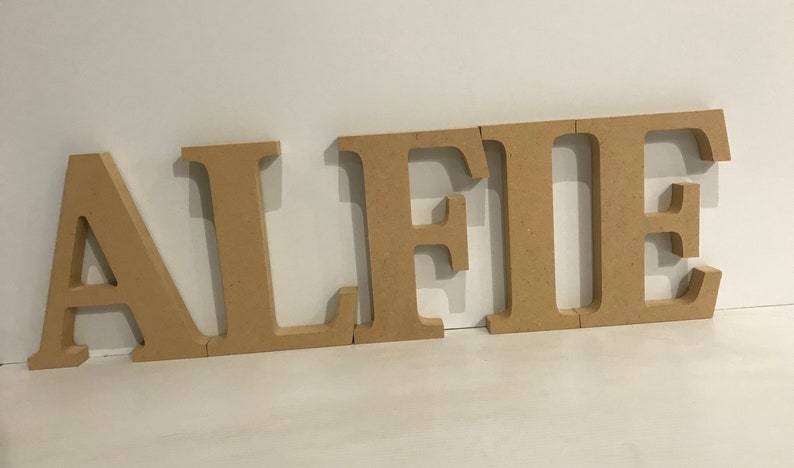 Wooden MDF Letters, Word Art, Craft, Decoupage, MDF, Letters - Etsy