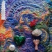 Capricorn, Mermaid, Rainbow Altar Cloth/ Tarot Cloth/ Table Centre ...