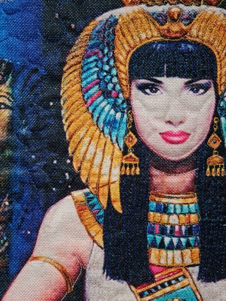 Egyptian Goddess Is*s /auset Altar Cloth/tarot Cloth/wallhanging ...