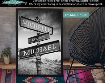 Wedding Street Sign - Etsy