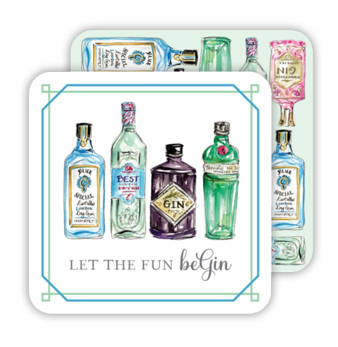 Let the Fun Begin Coasters | Set of 50 - Etsy