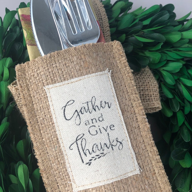 Burlap Table Setting - Etsy