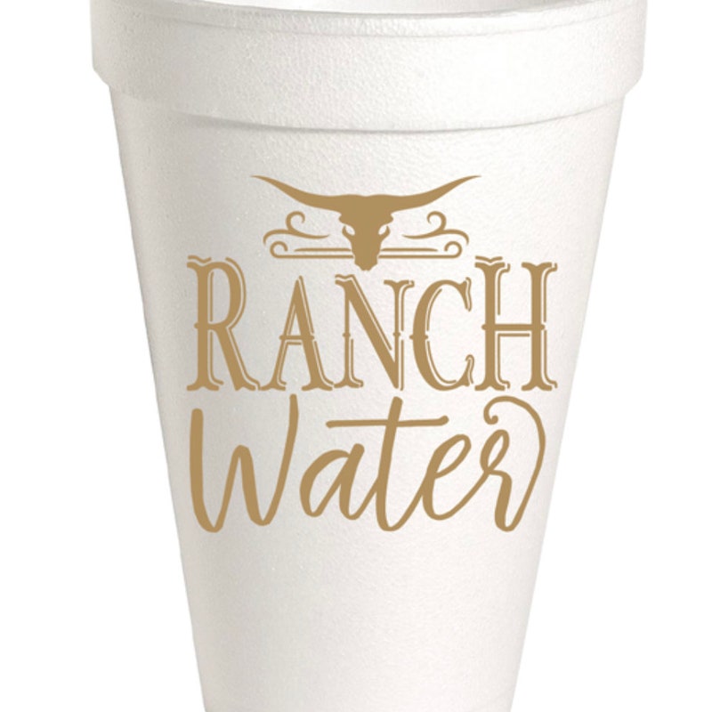 Ranch Water Cups - Etsy