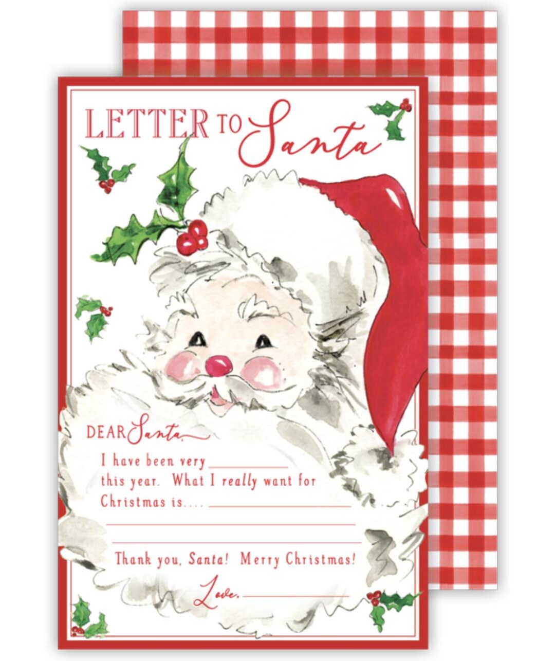 A Very Merry Letter to Santa - Etsy