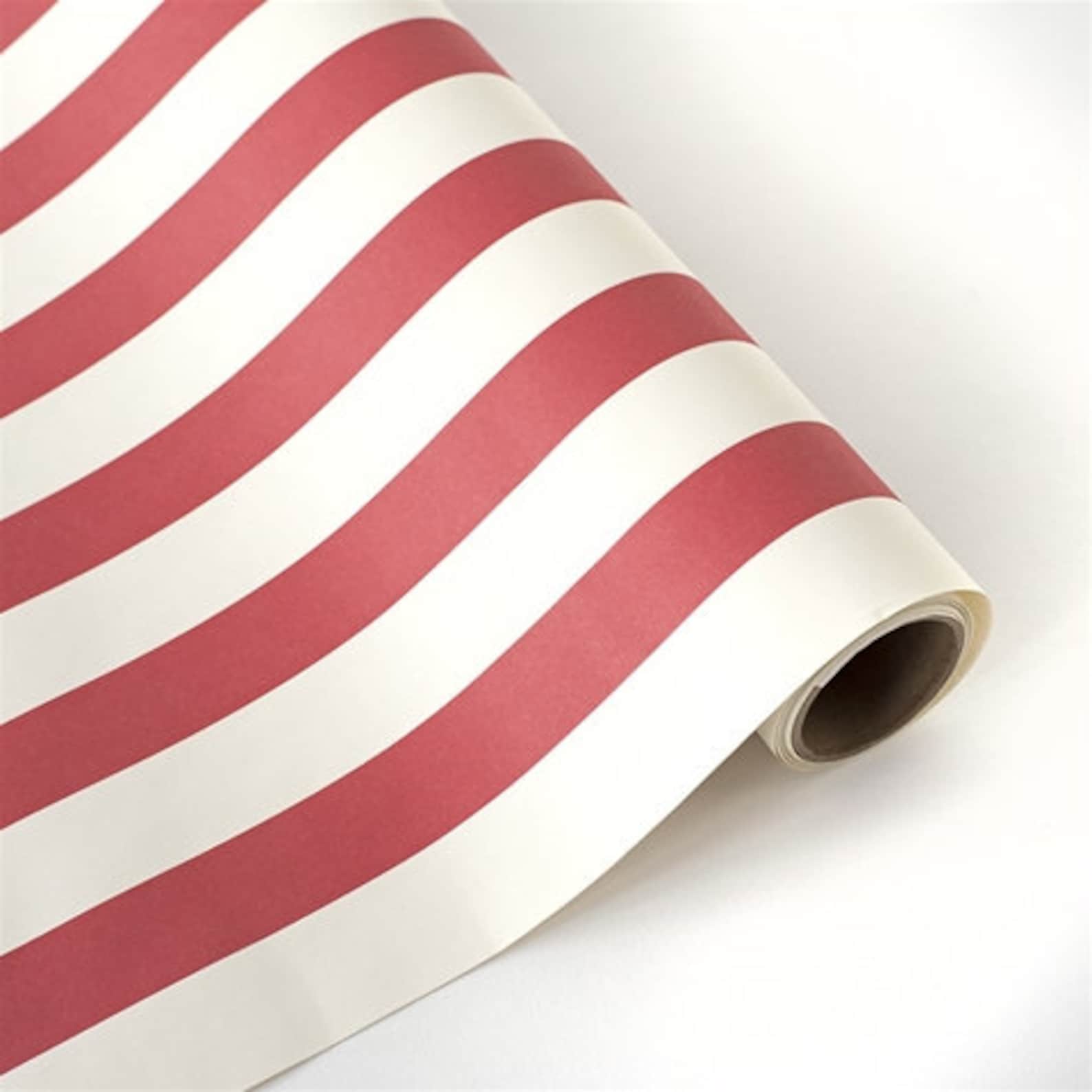 Red Classic Stripe Table Runner - Etsy