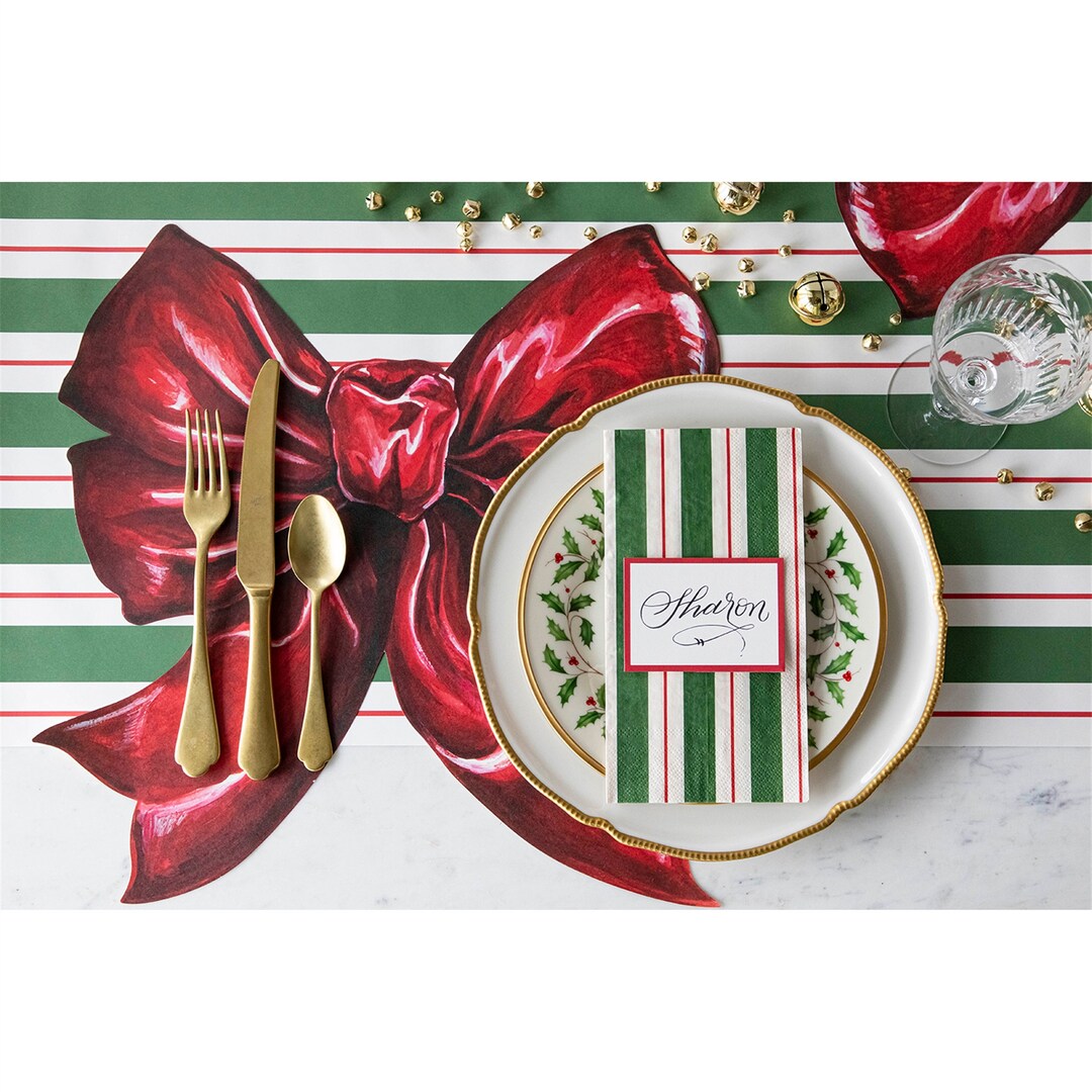 Die-cut Bow Placemat | Table Decor - Etsy