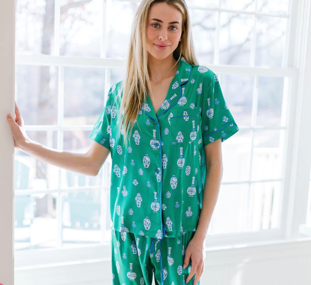 Preppy Girl Ginger Jar PJ Set - Etsy