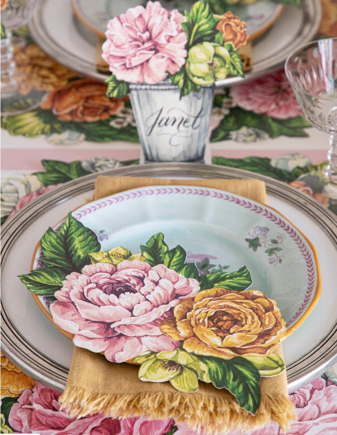 Garden Derby Table Accent | Table Decor - Etsy