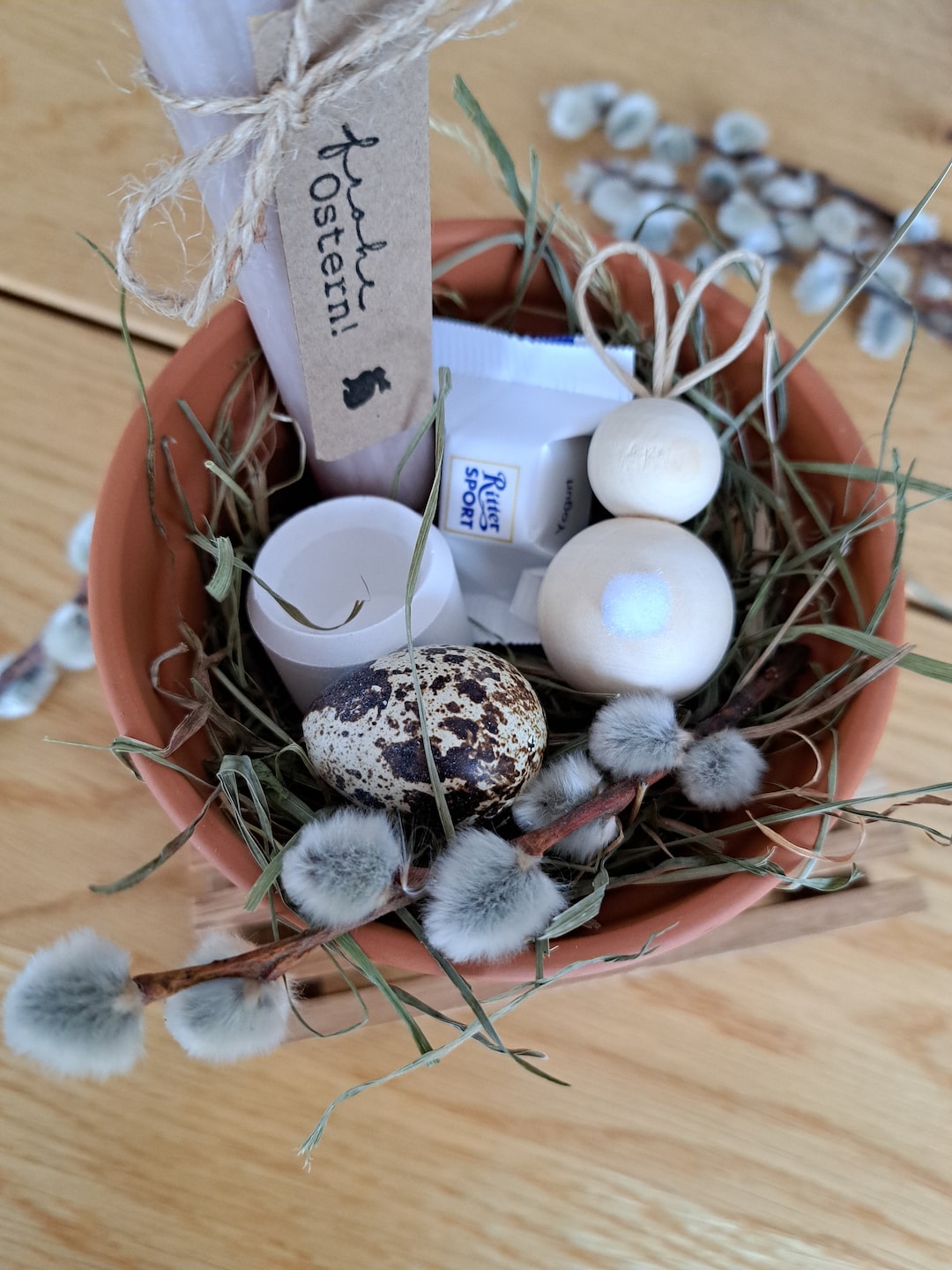 Osternest | Ostergrüße | Mitbringsel | Ostern | Geschenk Ostern ...