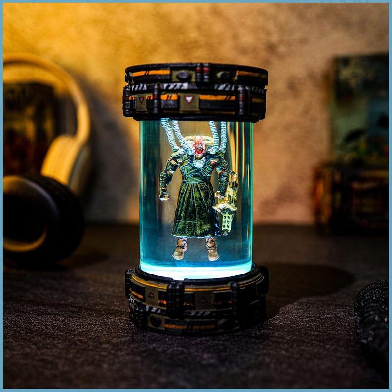 Resident Evil Ne.me.sis Biolab Epoxy Lamp, Anime Night Light Resident ...