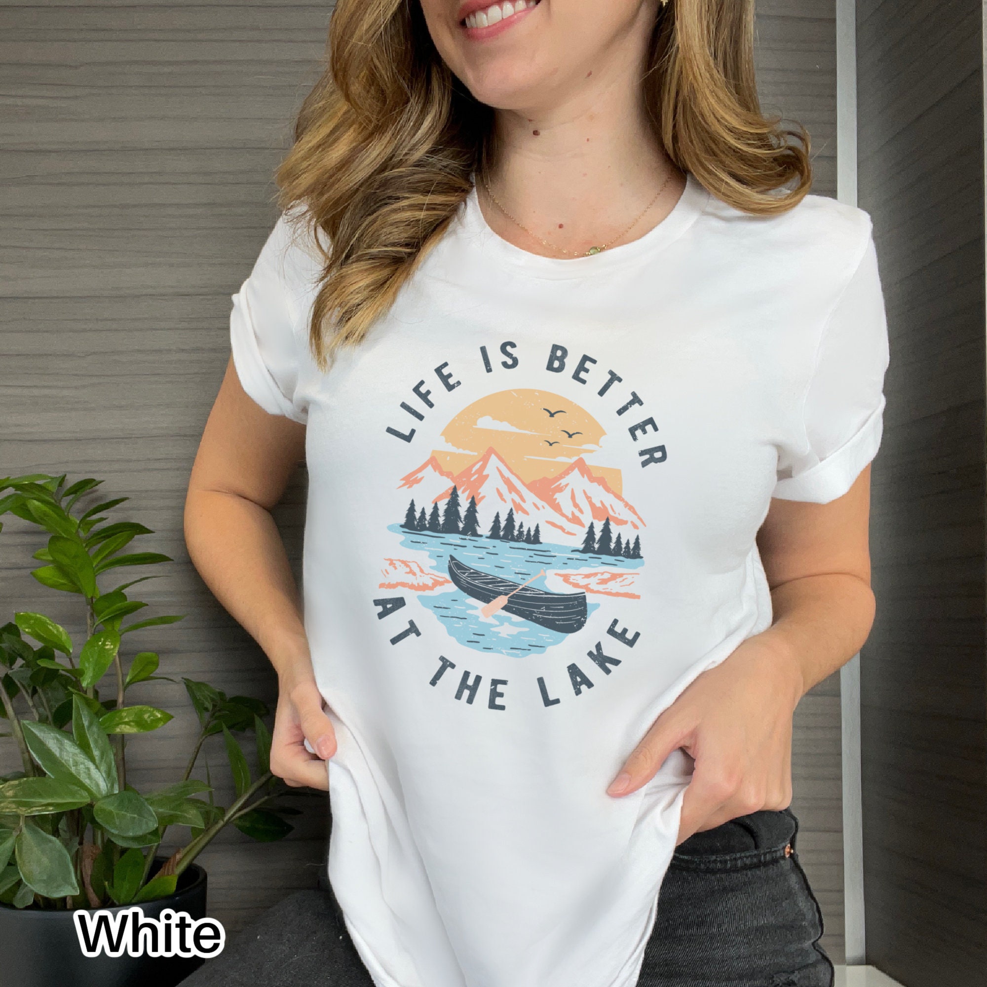 Lake Shirt Comfort Colors Lake Life Shirt Lake Bum Tshirt Summer Tee ...