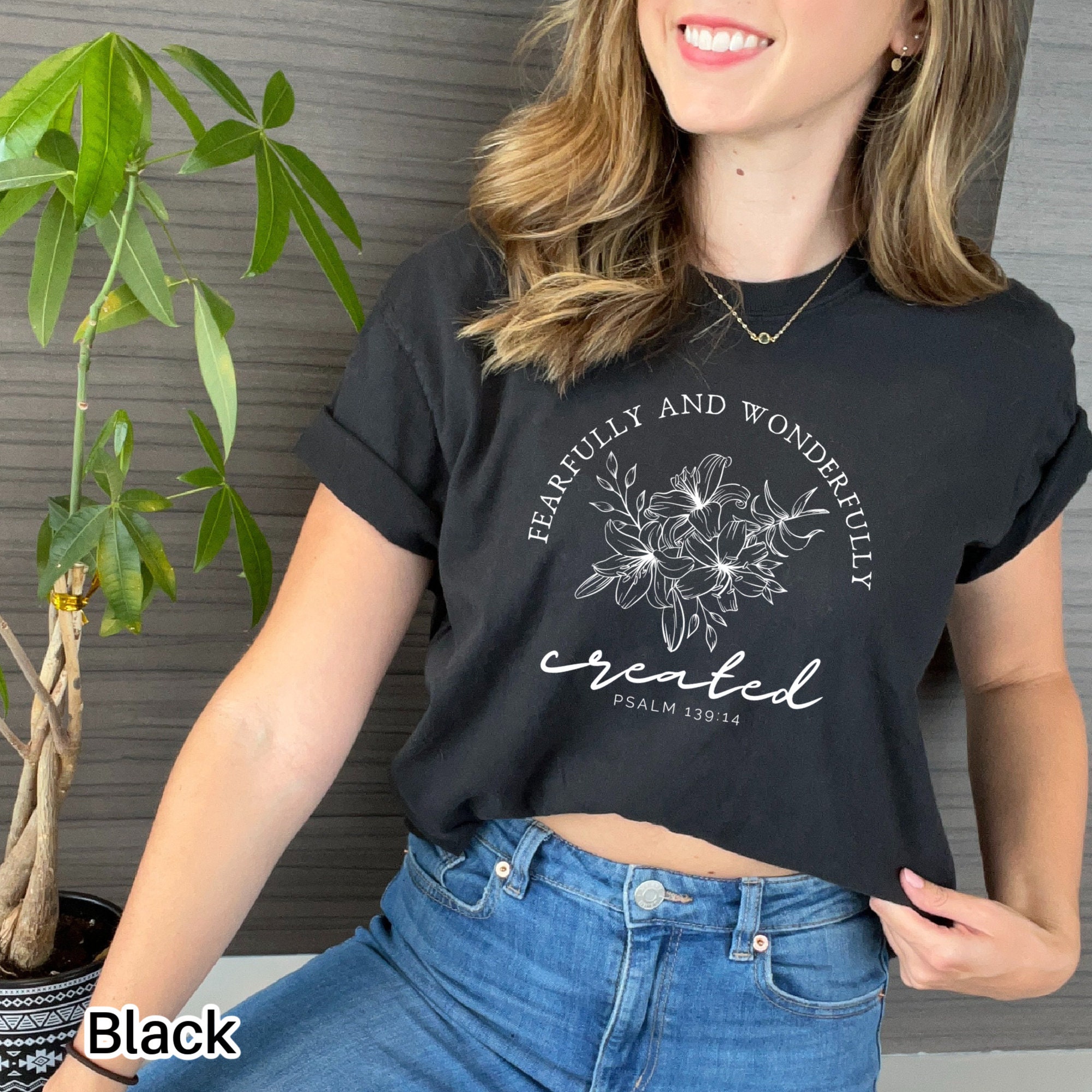 Christian Shirt Bible Verse Shirt for Christian Clothing Faith Based ...